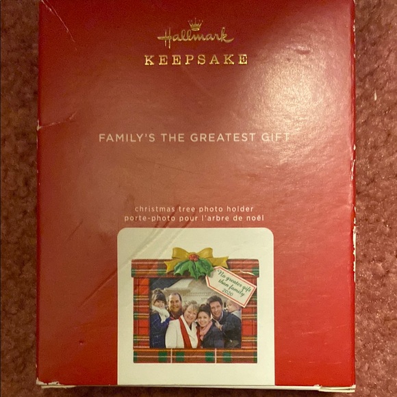 Hallmark | Holiday | Hallmark Keepsake Red Photo Holder | Poshmark